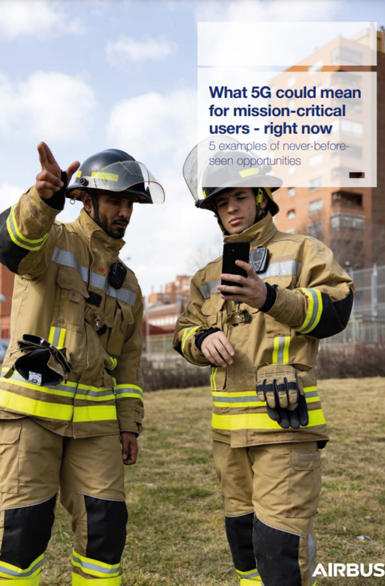 Download 5G for mission critical users white paper | Airbus